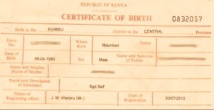 BIRTH CERTIFICATE IS A LEGAL PROOF OF IDENTIFICATION - Haki FM